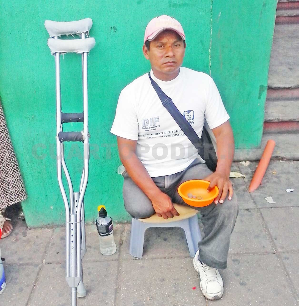 Minusválido busca empleo