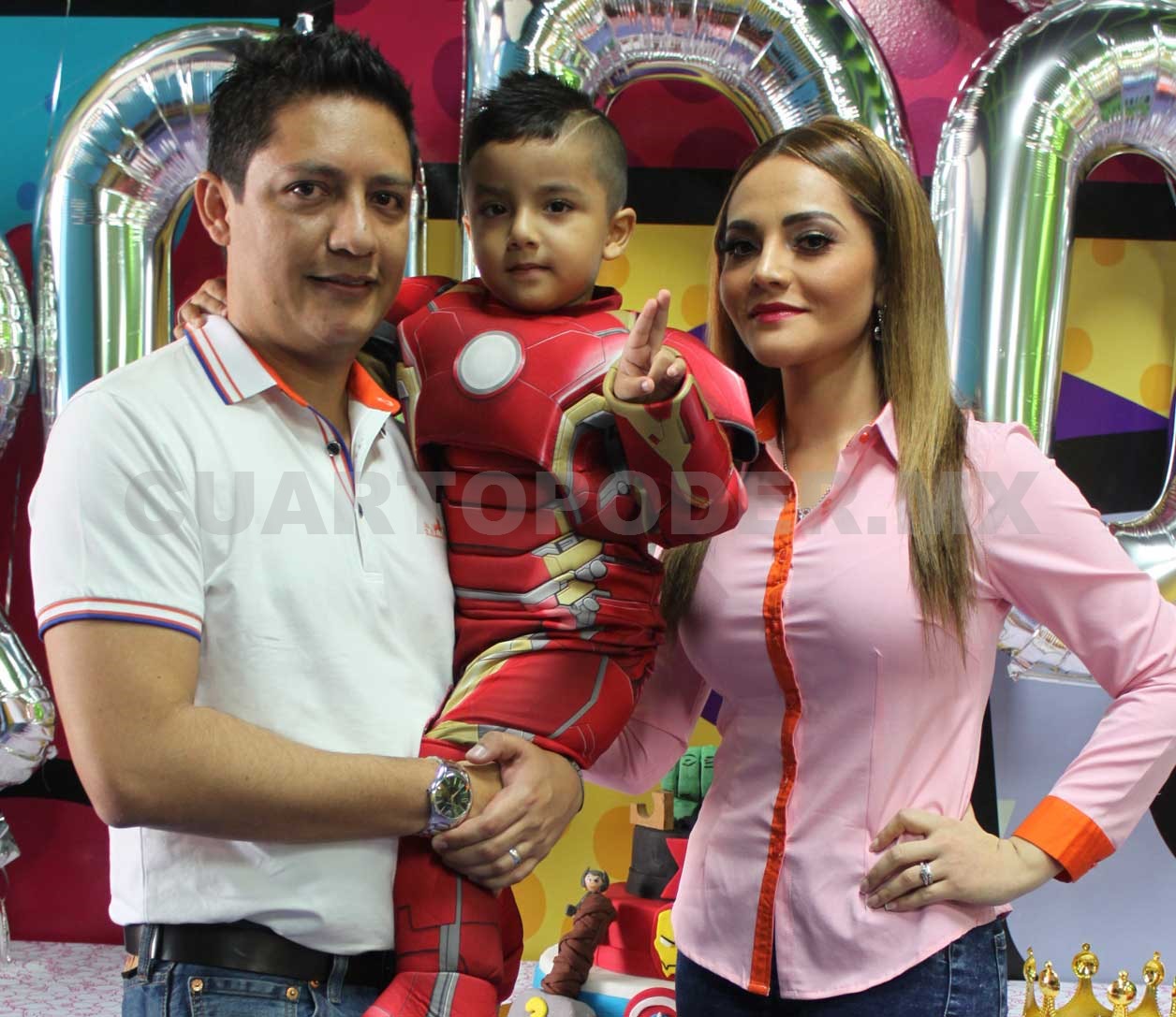 Luis Rodolfo festejó sus 3 añitos