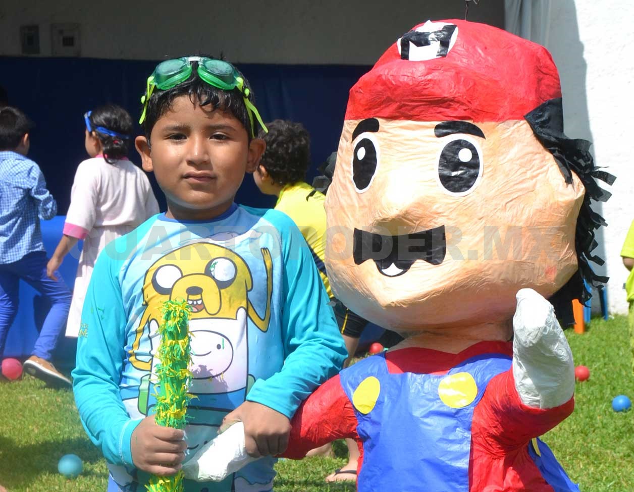 Emiliano festejó con albercada