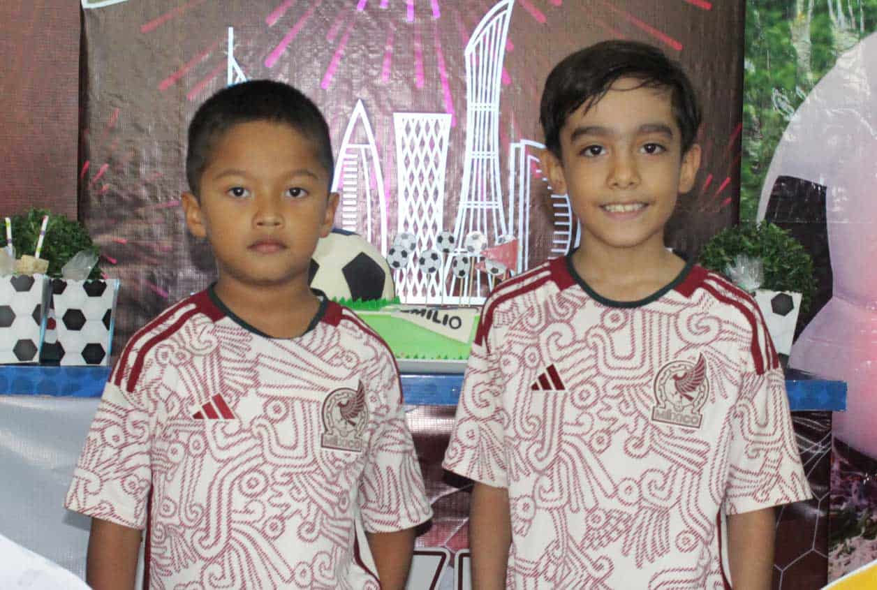 David Emilio cumplió 8 años