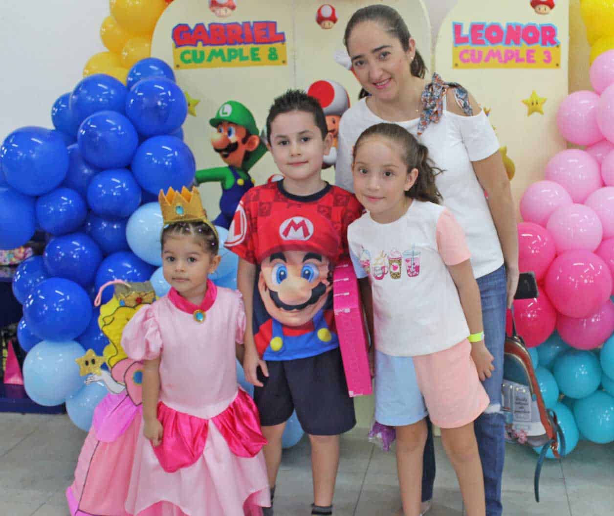 Leonor y Gabriel festejaron juntos